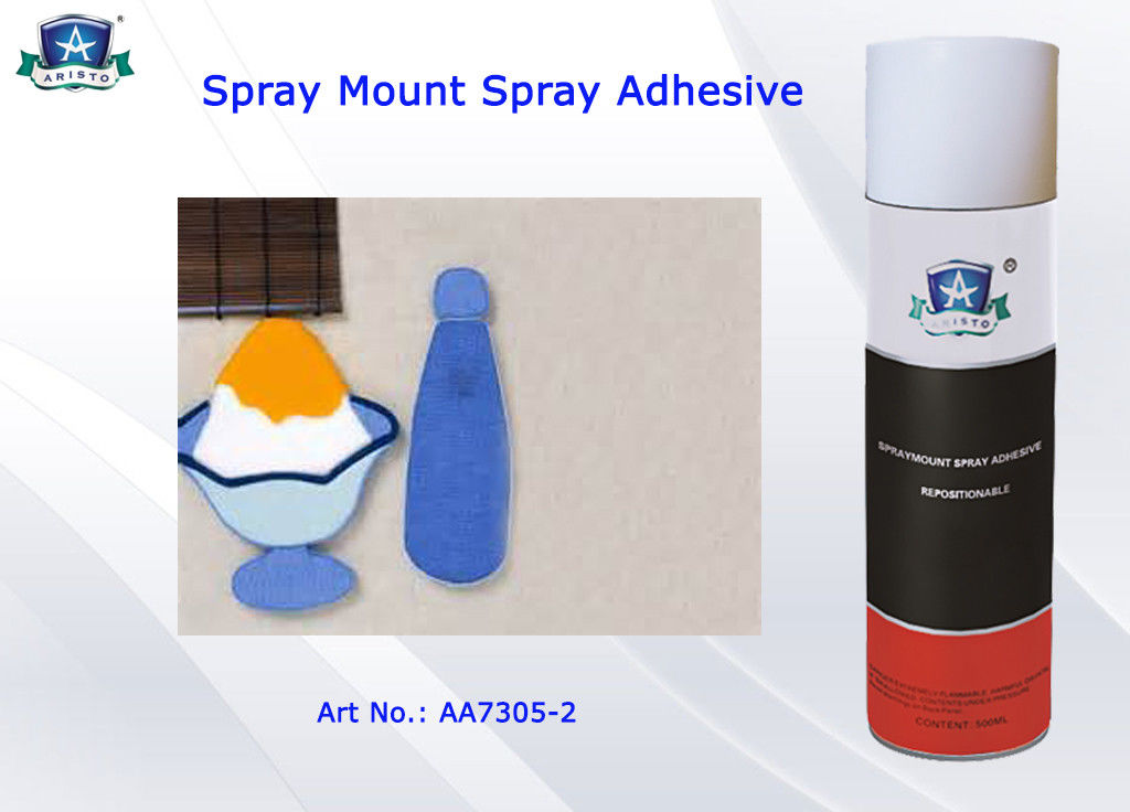 Repositional Spray Mount Adhesive for Paper / Plastic / light Metal or ...