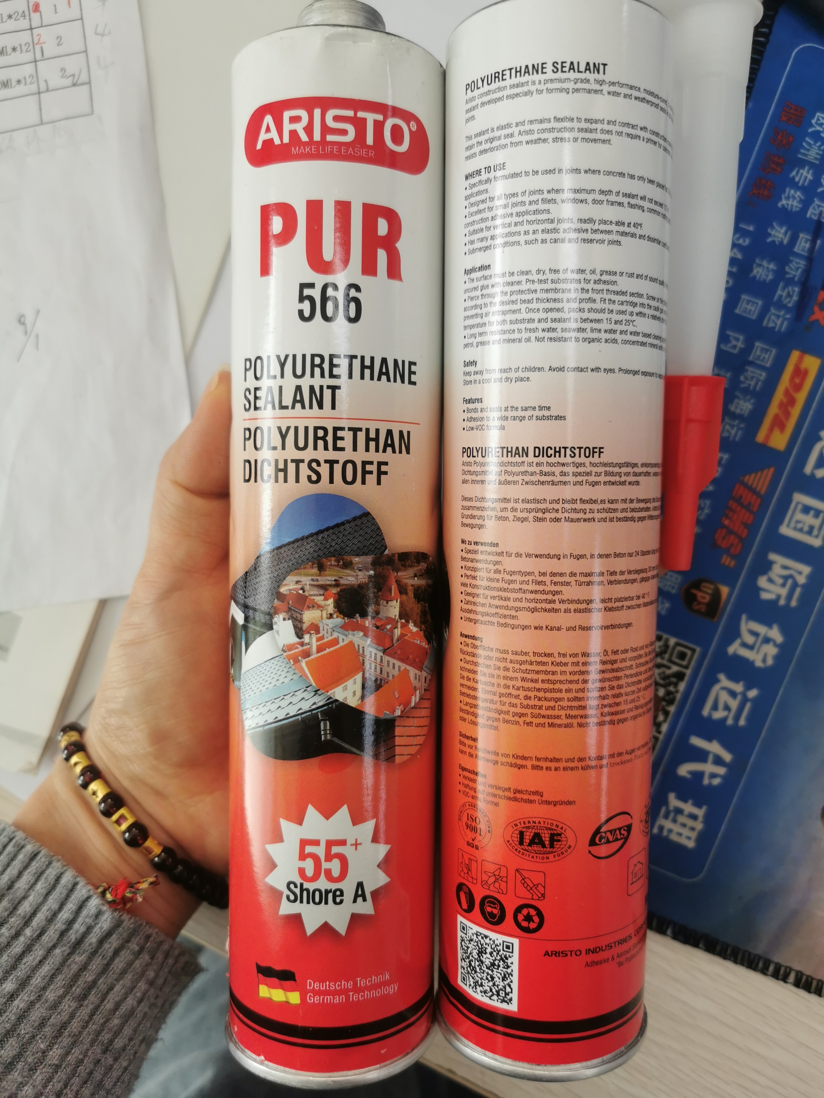 600ml Sausage Packing Polyurethane Sealant for Flexible Sealing ...