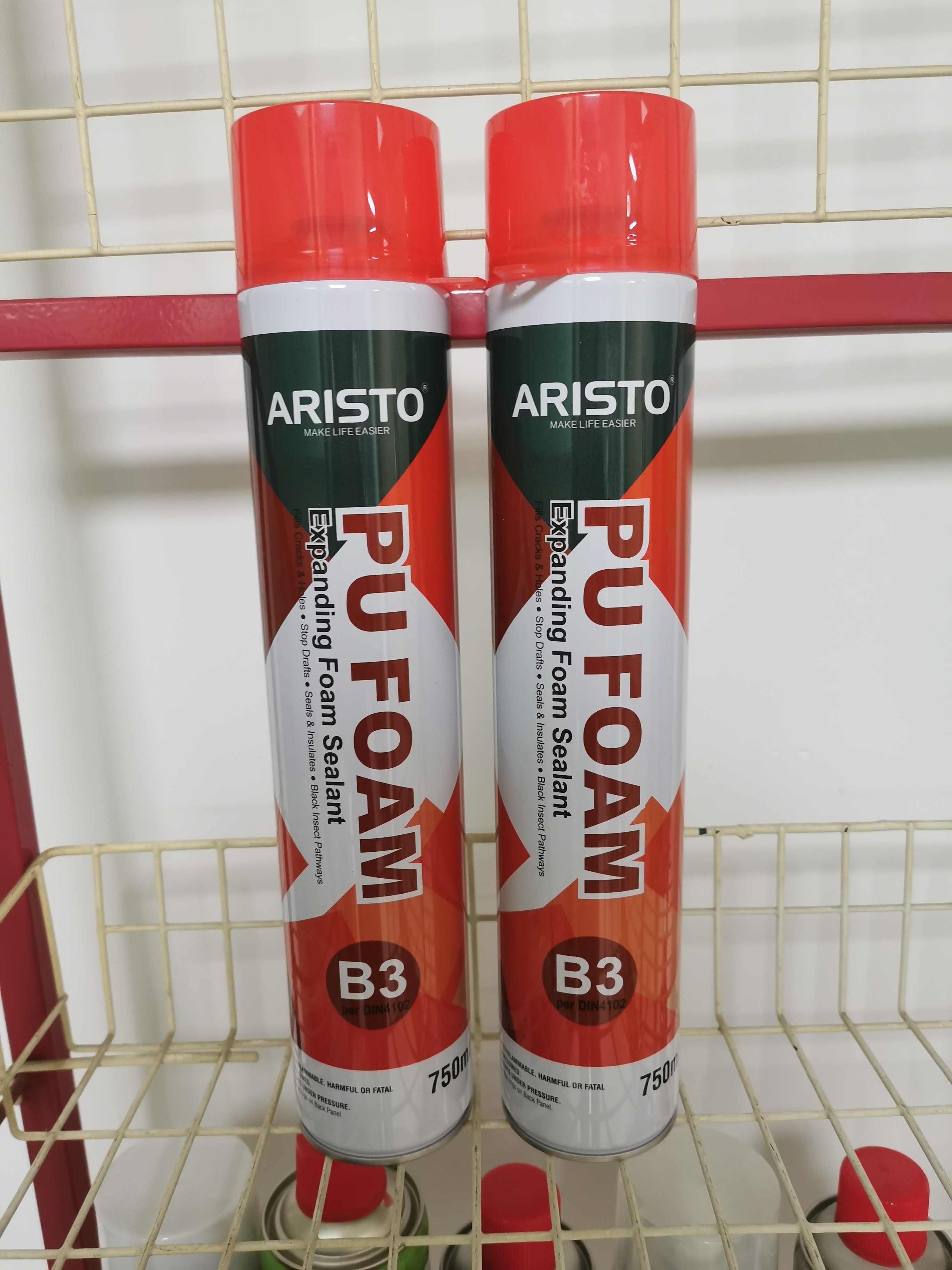 One Component Expanding B3 750ml Flammable PU Foam CTI