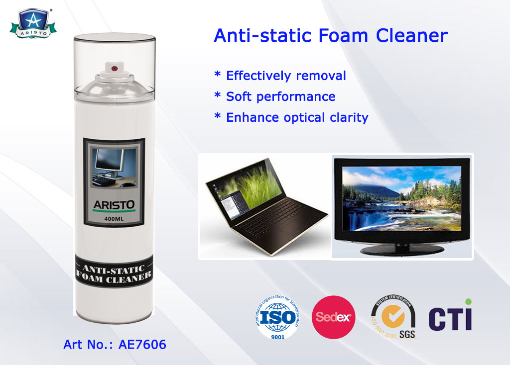Ozone - Friendly 300ml / Can Anti-static Foam Cleaner Aristo Aerosol ...